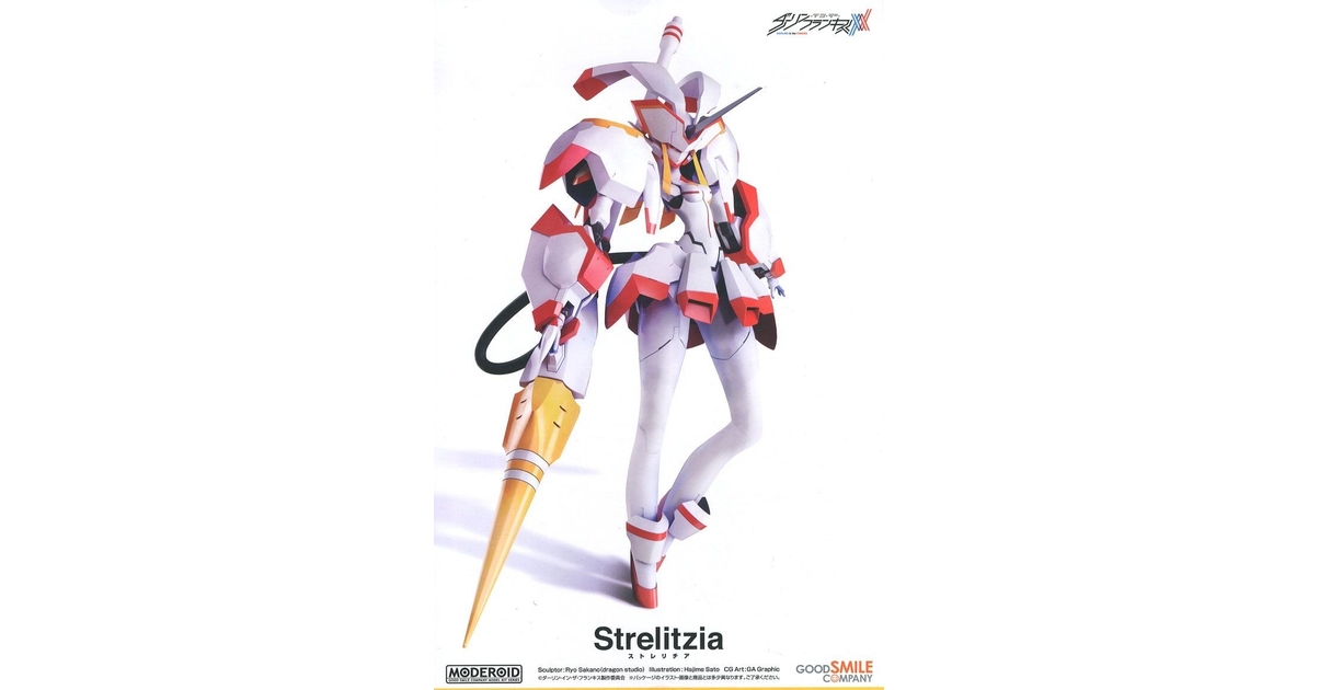 GOODSMILE COMPANY DARLING IN THE FRANXX FIGURINE MODEROID PLASTIC MODEL ...