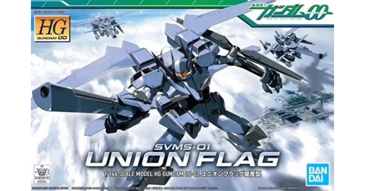 BANDAI GUNPLA HG 1/144 02 UNION FLAG - GUNPLA 1/144/HIGH GRADE [HG ...