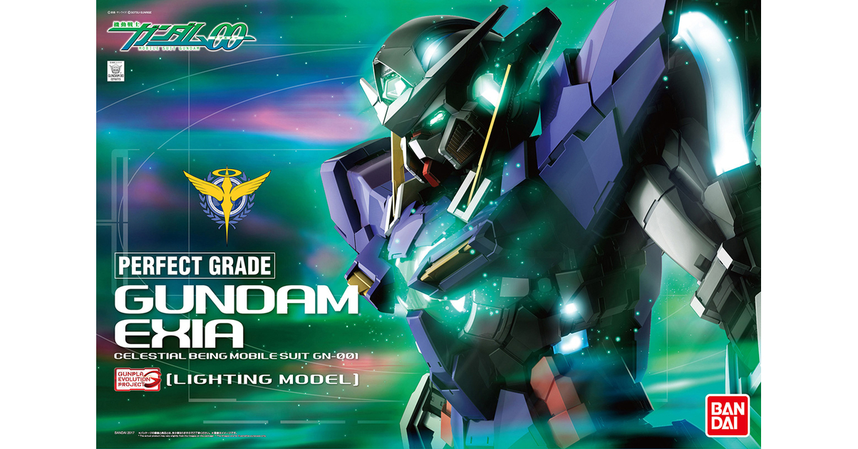 BANDAI GUNPLA PG 1/60 Gundam Exia (Lighting Mode) - GUNPLA 1/60 & 1/48 ...