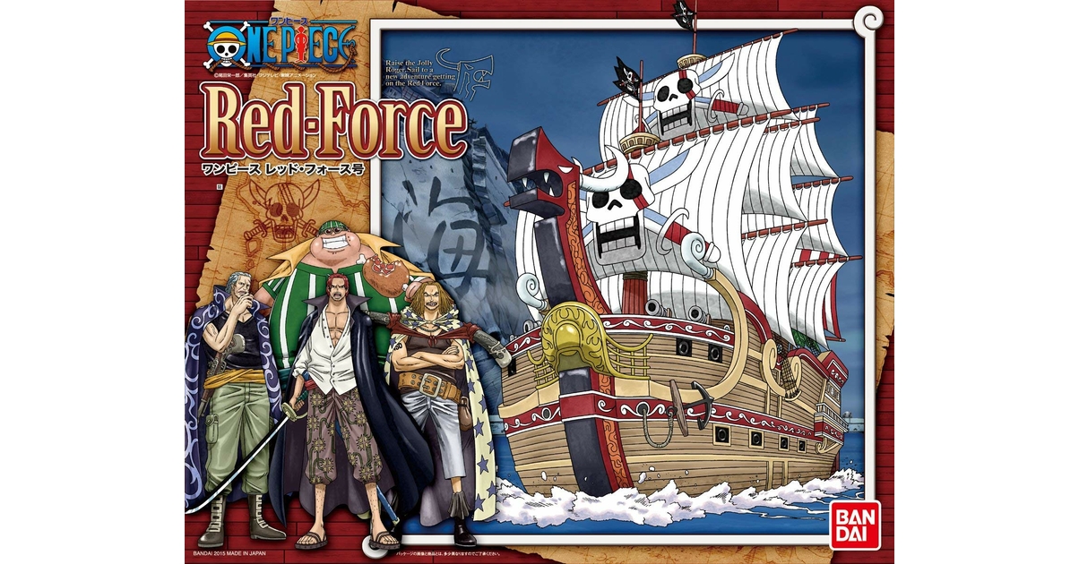 BANDAI Maquette 30 cm Red Force (One Piece) - Manga & Anime (Licences N ...