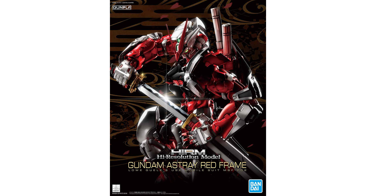 BANDAI GUNPLA HIRM 1/100 Gundam Astray Red Frame Lowe Guele’s Use ...