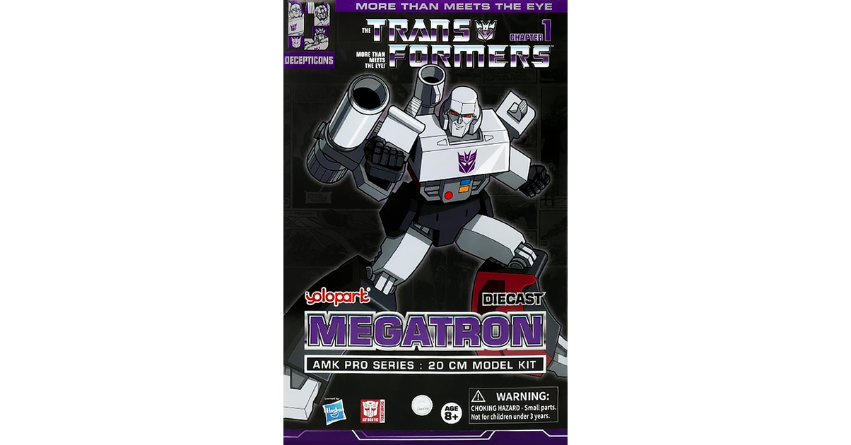 YOLOPARK Transformers Generation 1 AMK Pro Megatron Model Kit ...