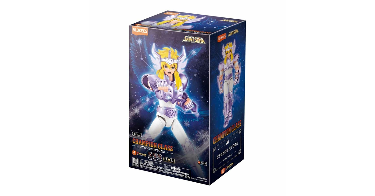 Blokees Champion Class Saint Seiya 07 Cygnus Hyoga - Manga & Anime ...