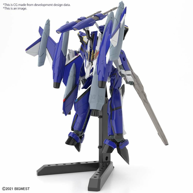 BANDAI Macross Frontier HG 1/100 YF-29 Durandal Valkyrie (Maximilian Jenius Use) Full Set Pack ...