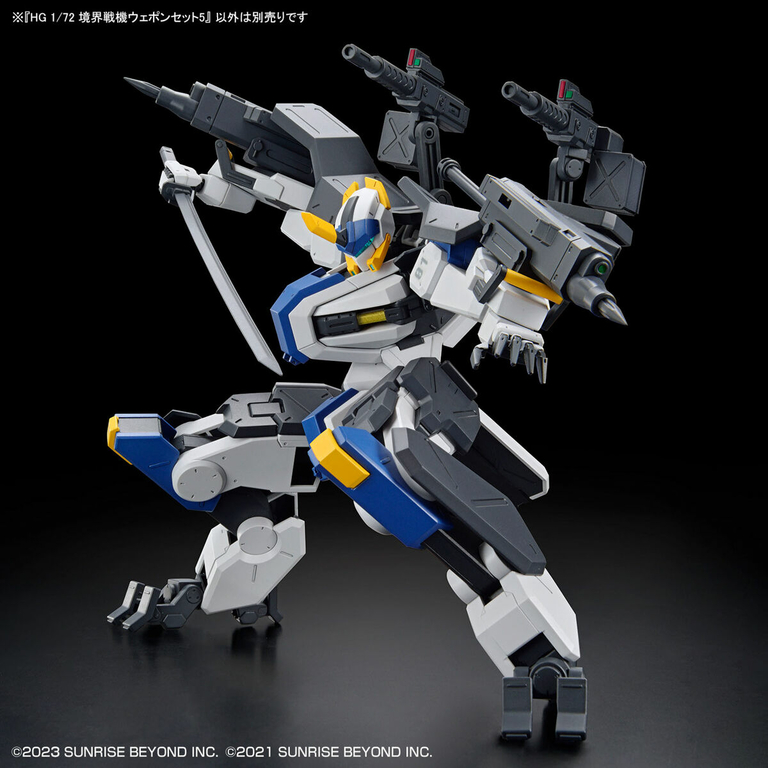 BANDAI HG 1/72 AMAIM Warrior at the Borderline Weapon Set 5 - MECHA ...