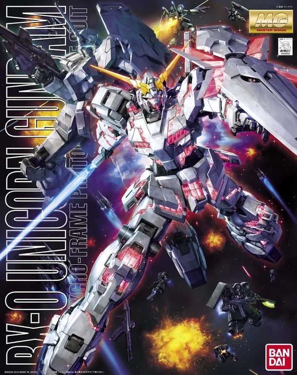 BANDAI GUNPLA MG 1/100 RX-0 Unicorn Gundam (OVA Ver.) Full Psycho Frame ...