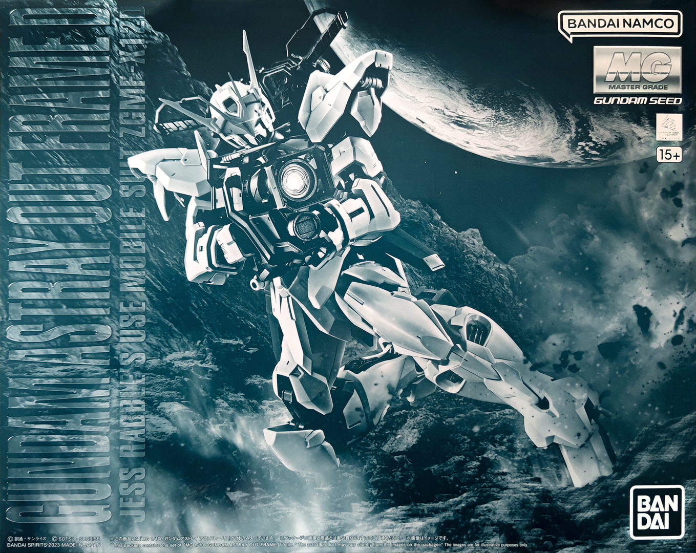 BANDAI MG 1/100 ZGMF-X12D Gundam Astray Out Frame D - GUNPLA 1/100 ...
