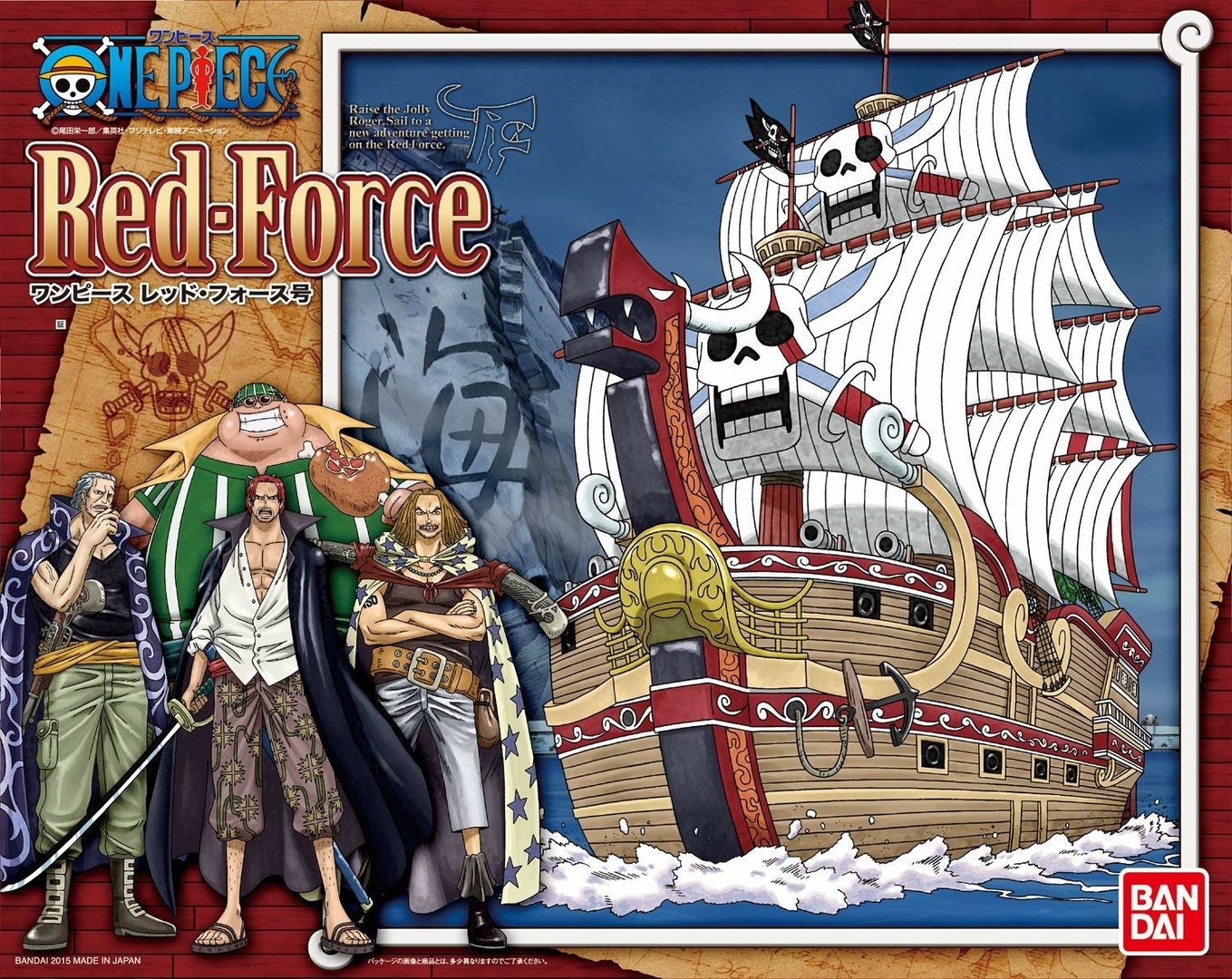 BANDAI Maquette 30 cm Red Force (One Piece) - Manga & Anime (Licences N ...