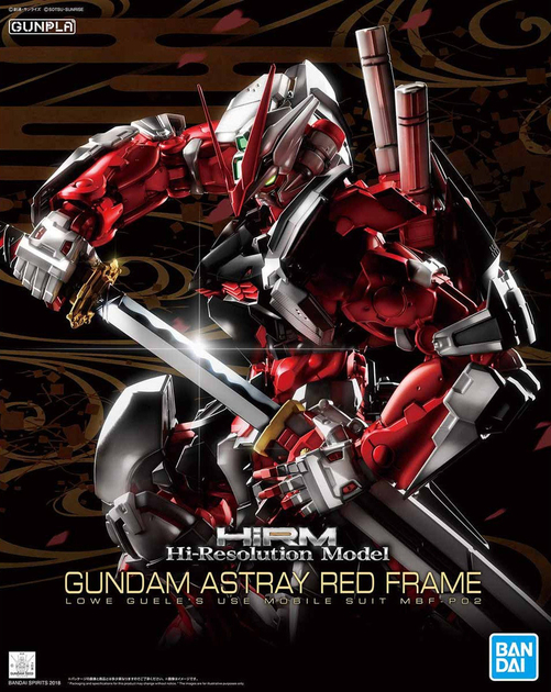 BANDAI GUNPLA HIRM 1/100 Gundam Astray Red Frame Lowe Guele’s Use ...