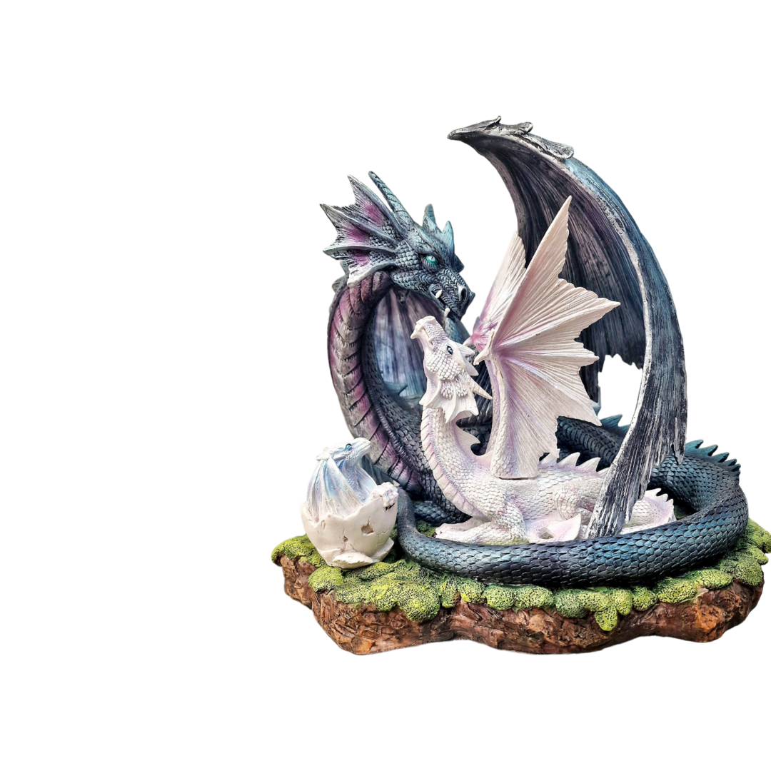 Achetez une magnifique Statue de Dragons en Résine