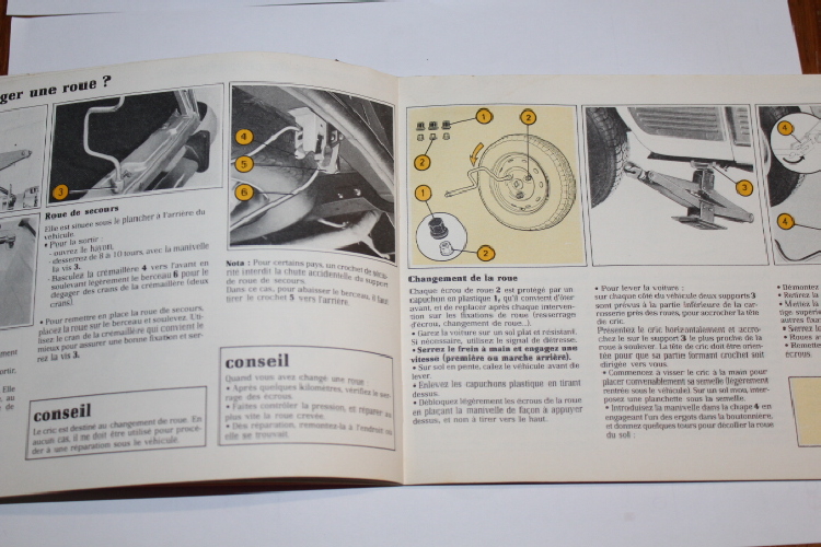 livret de bord d'origine 7701080629 RENAULT 4 L - CATALOGUE ou REVUE TECHNIQUE - autopieces-ancienne