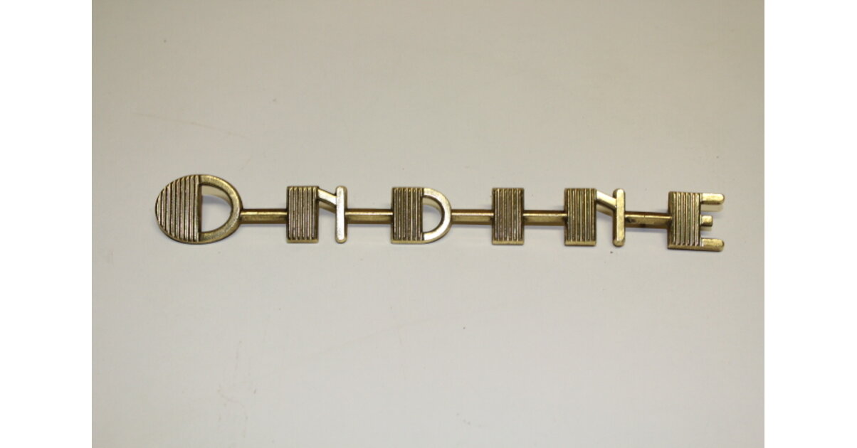 logo,insigne RENAULT ondine - RENAULT - autopieces-ancienne