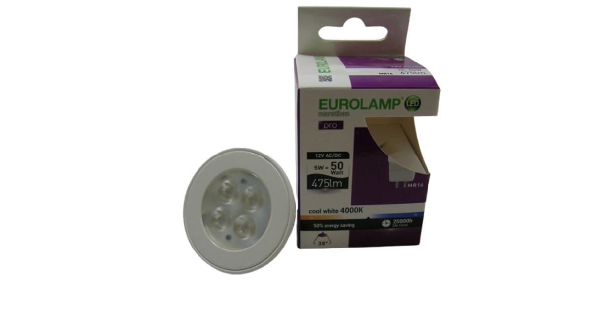 LED MR16 PRO 5W - 38° - 4000 kelvin - LED Spécifiques/MR11 & MR16