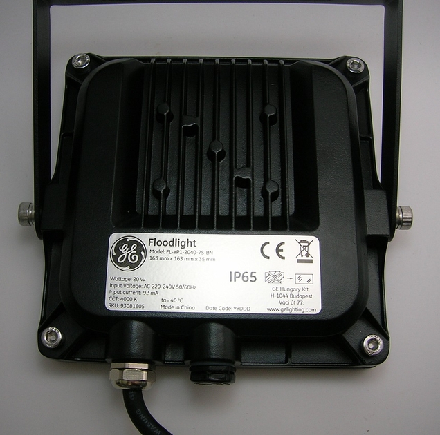 Projecteur LED 2000 lumen 4000 kelvin Ge-lighting - Lampe Eclair