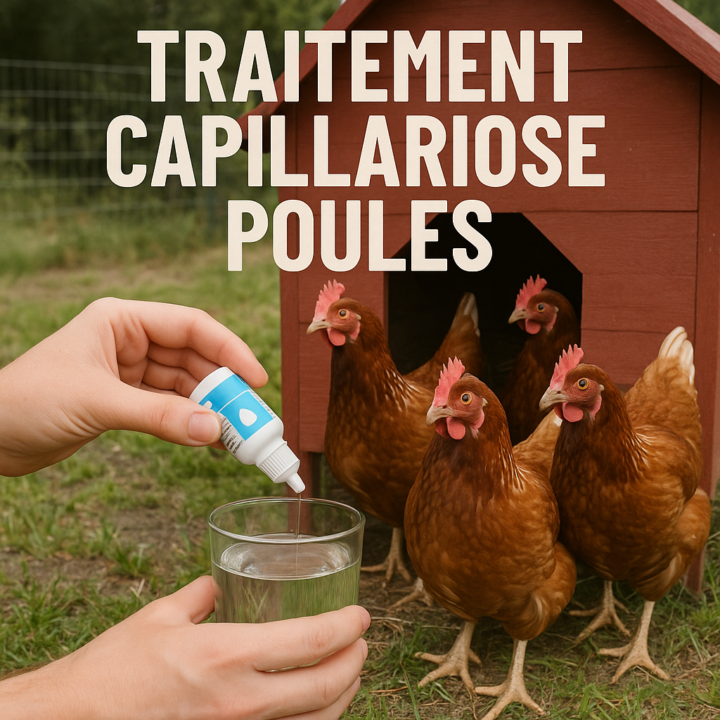 Capi-Dia | Vermifuge Naturel pour Vers du Jabot et Trachée des Poules