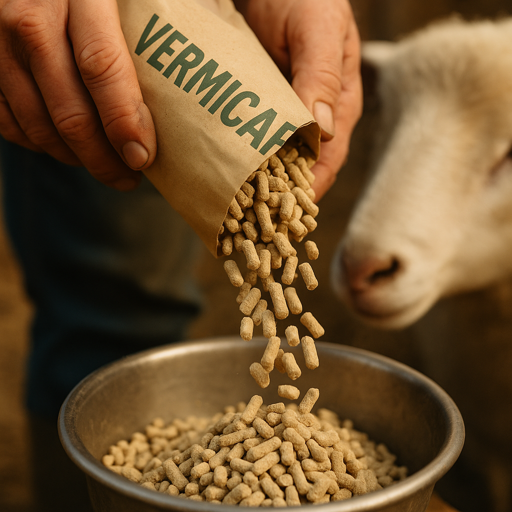 Vermi Cap – Vermifuge naturel pour moutons, brebis et agneaux