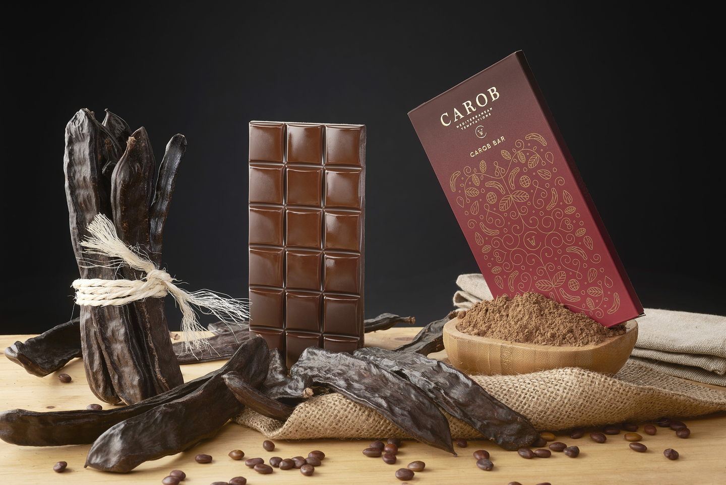 Tablette de caroube 100g Carob World - Vente en ligne