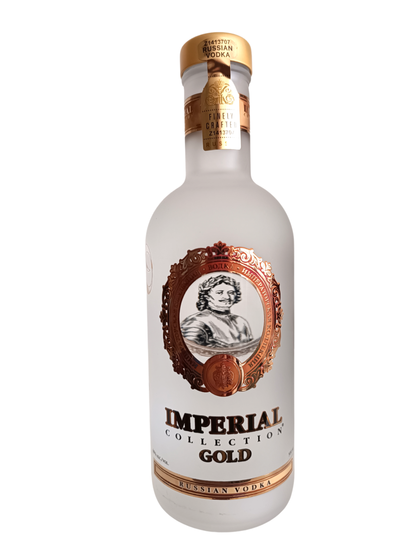 Impérial Collection Gold 50cl : La Quintessence de la Vodka Russe