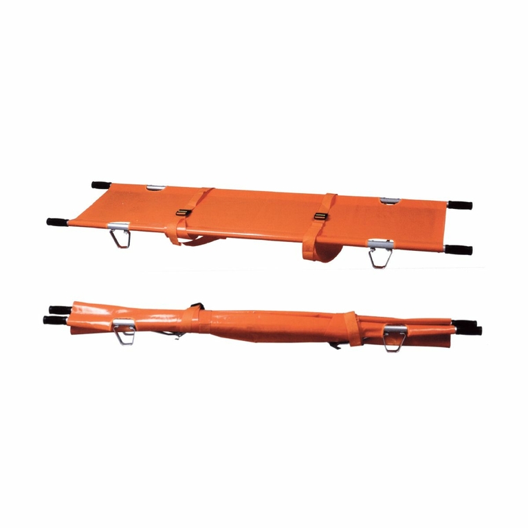 BRANCARD PLIANT EN ALUMINIUM - SOIN/Mobilier Infirmerie - SG EQUIPEMENT