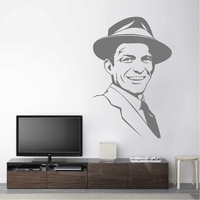Stickers Frank Sinatra - Autocollant muraux et deco