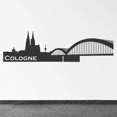 Stickers Cologne Skyline - Autocollant muraux et deco