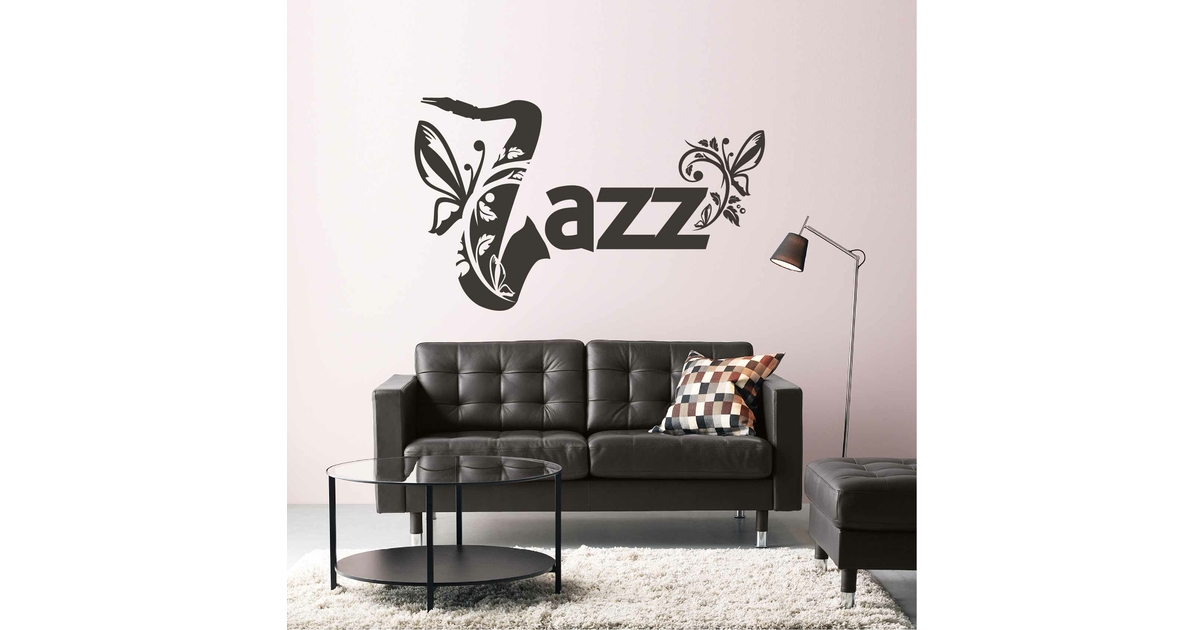 Stickers Jazz - Autocollant muraux et deco