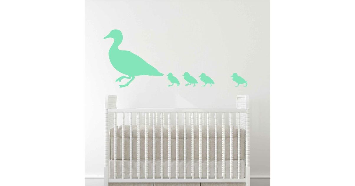 Stickers Famille Canard - Autocollant muraux et deco