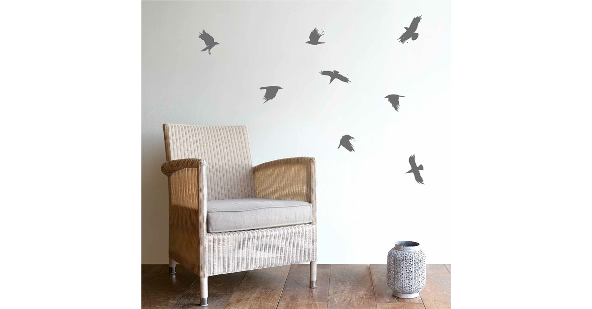 Stickers Corbeau - Autocollant muraux et deco