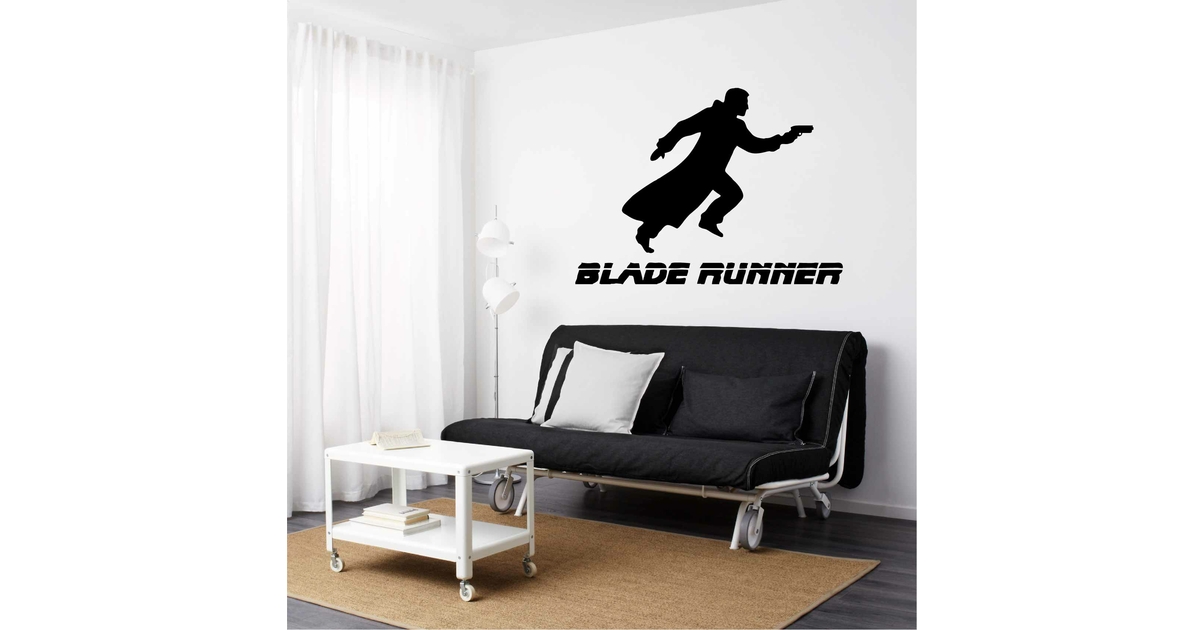 Stickers Silhouette Blade Runner - Autocollant muraux et deco