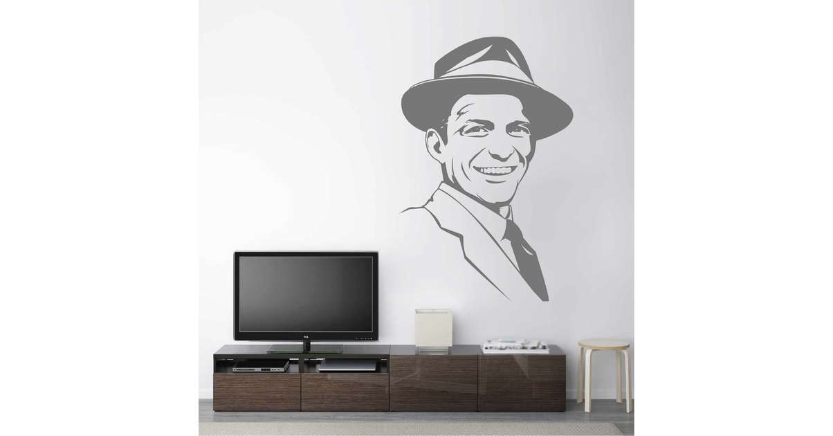 Stickers Frank Sinatra - Autocollant muraux et deco