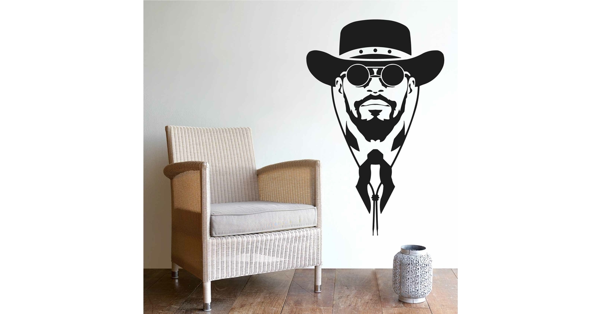 Stickers Django Unchained - Autocollant muraux et deco