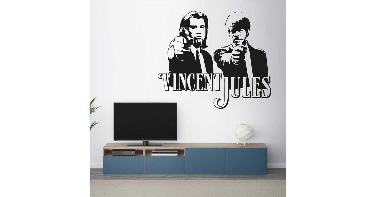 Stickers Pulp Fiction - Autocollant muraux et deco
