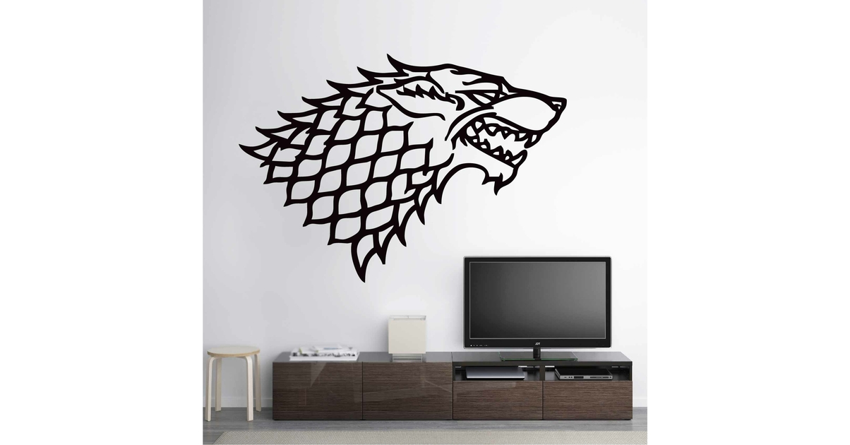 Stickers Stark GOT - Autocollant muraux et deco