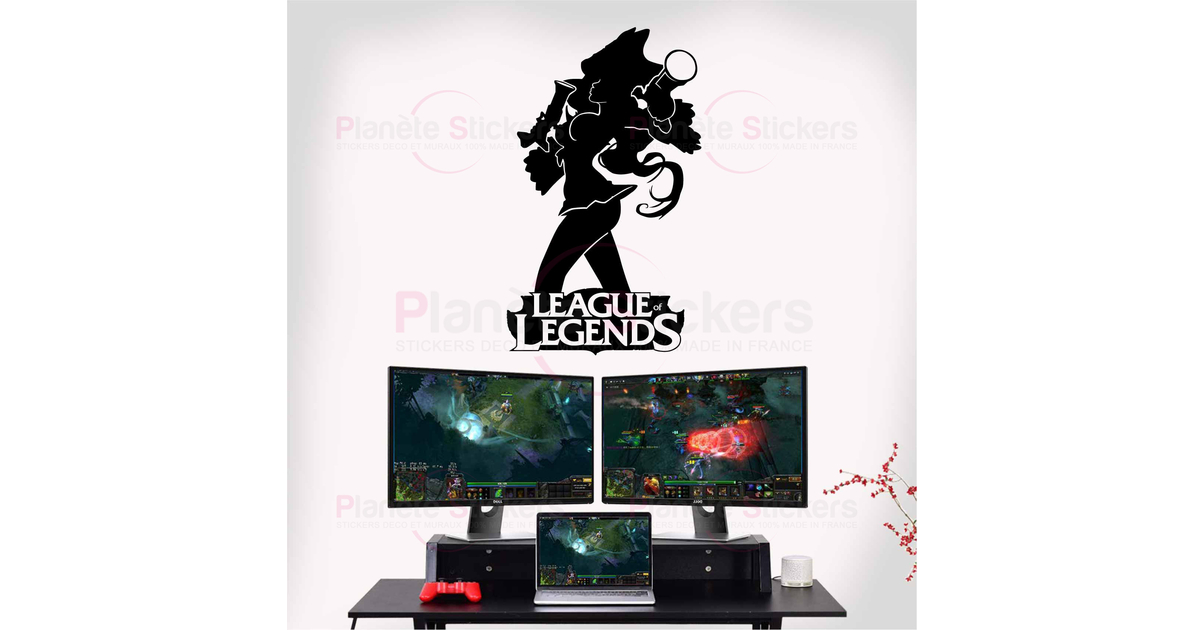 Stickers Miss Fortune League of Legends - Autocollant muraux et deco