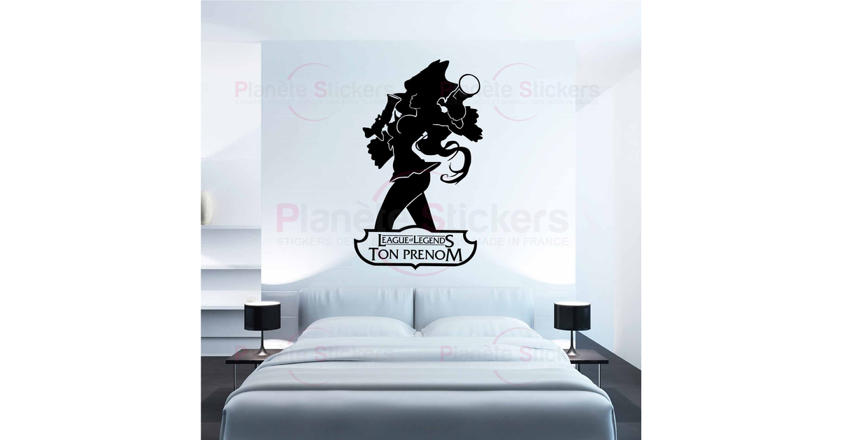 Stickers Personnalisé Miss Fortune - Autocollant muraux et deco