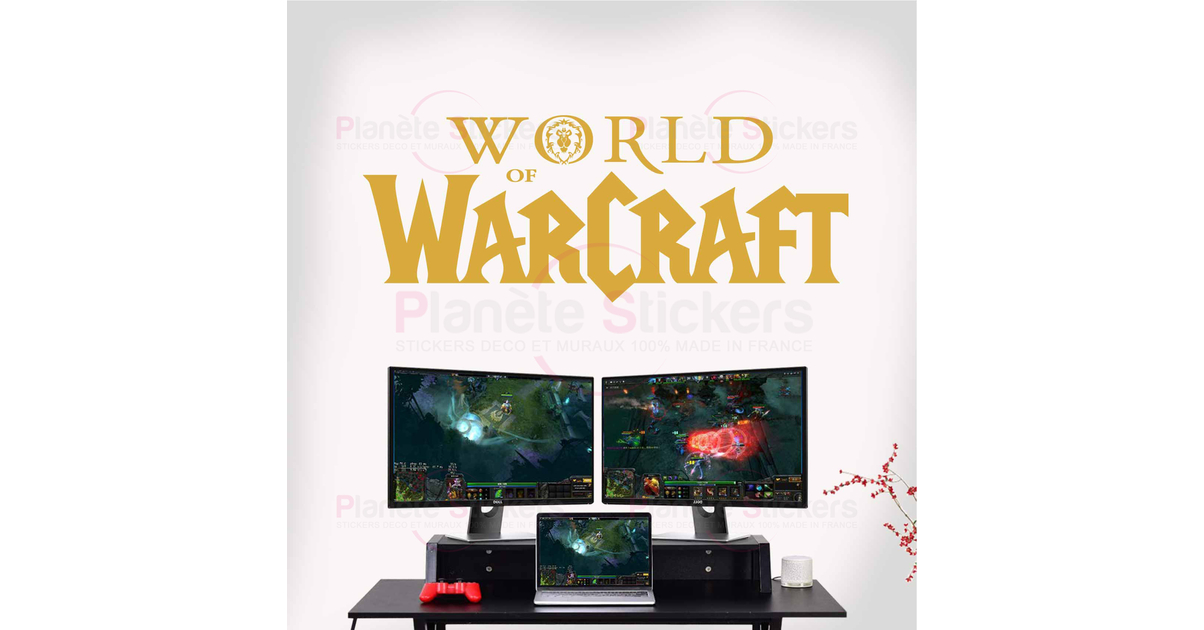 Stickers World of Warcraft Alliance - Autocollant muraux et deco