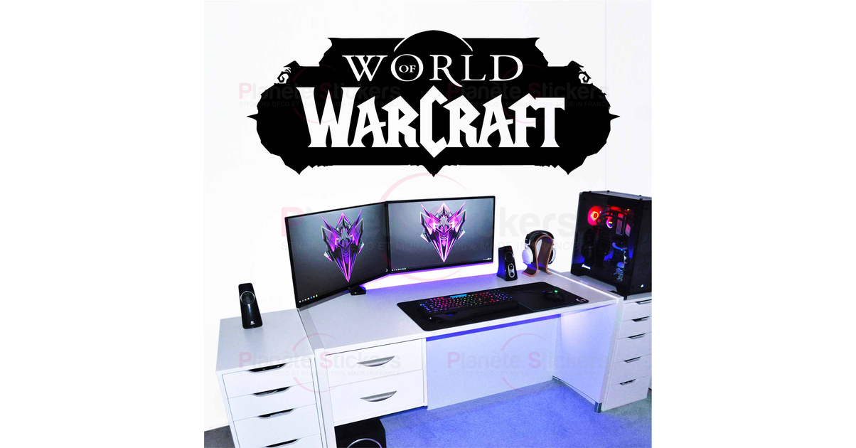 Stickers World of Warcraft Artwork - Autocollant muraux et deco