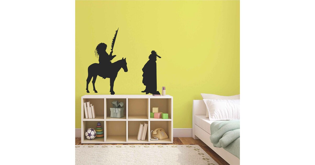 Stickers Enfant Indien - Autocollant muraux et deco