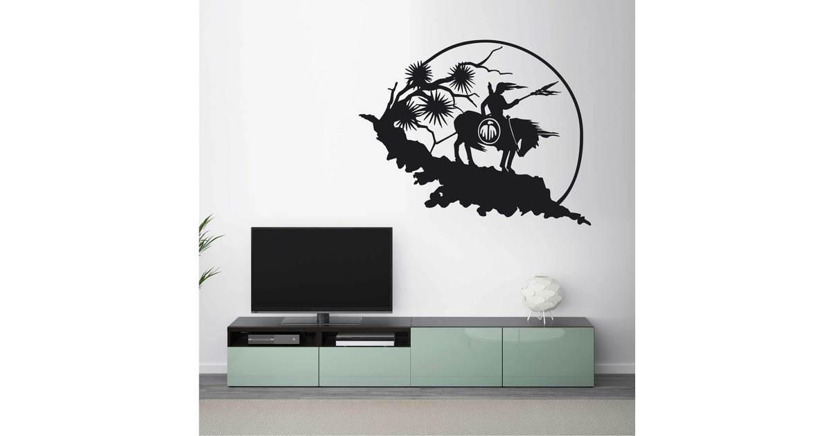 Stickers Indien Solitaire - Autocollant muraux et deco