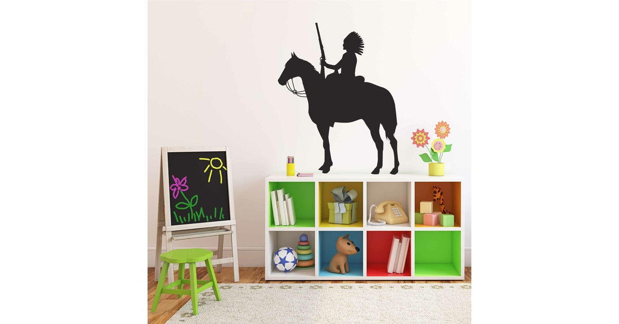 Stickers Muraux Indien - Autocollant muraux et deco