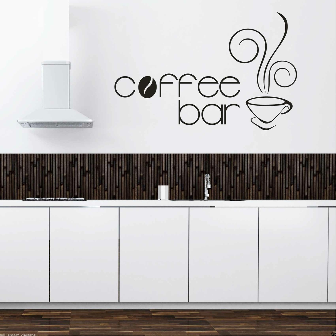 Stickers Coffee bar café - Autocollant muraux et deco