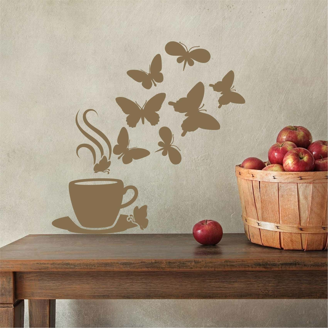 Stickers Tasse cafe - Autocollant muraux et deco