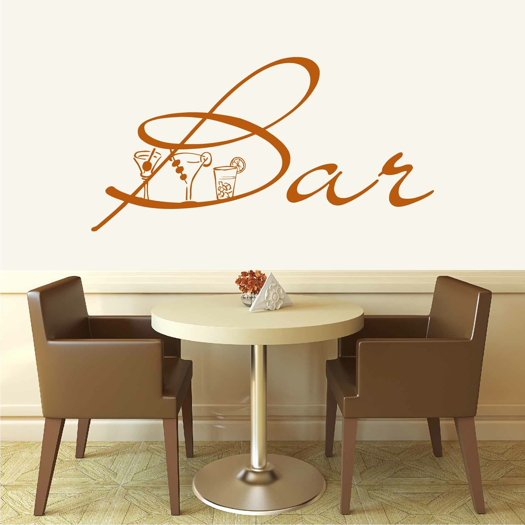 Stickers Bar Cuisine - Autocollant muraux et deco