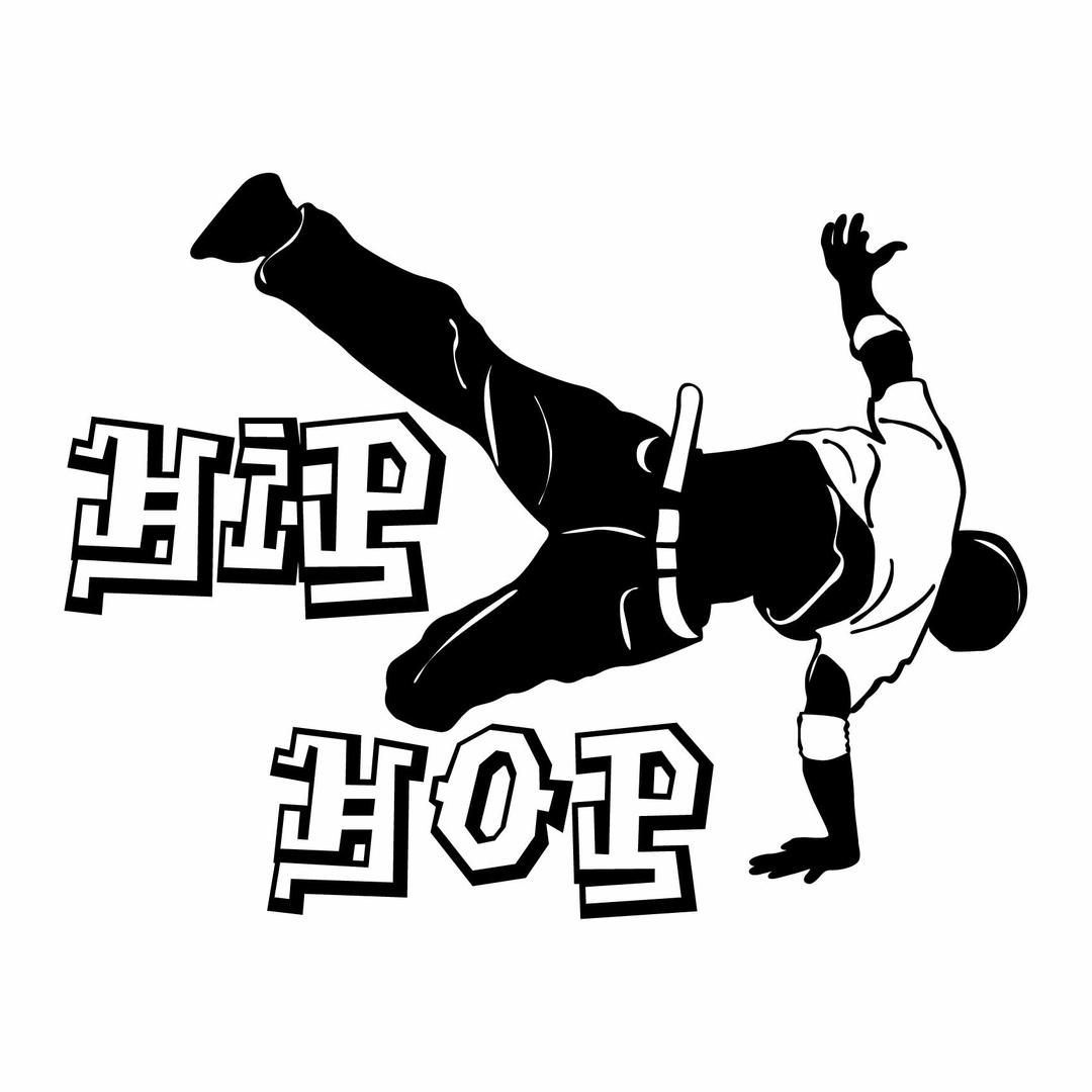 Stickers Hip Hop Muraux - Autocollant muraux et deco