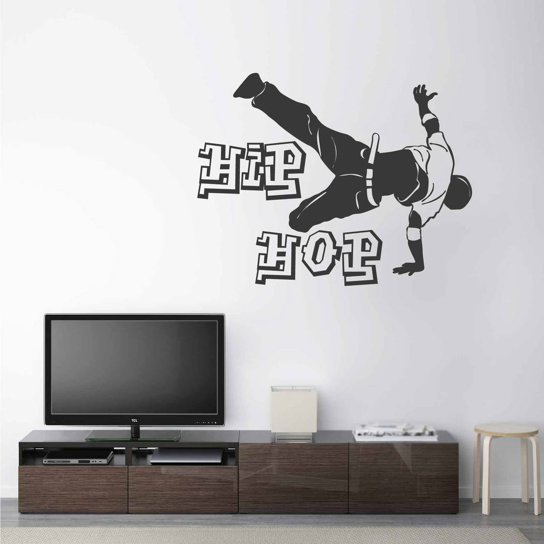 Stickers Hip Hop Muraux - Autocollant muraux et deco