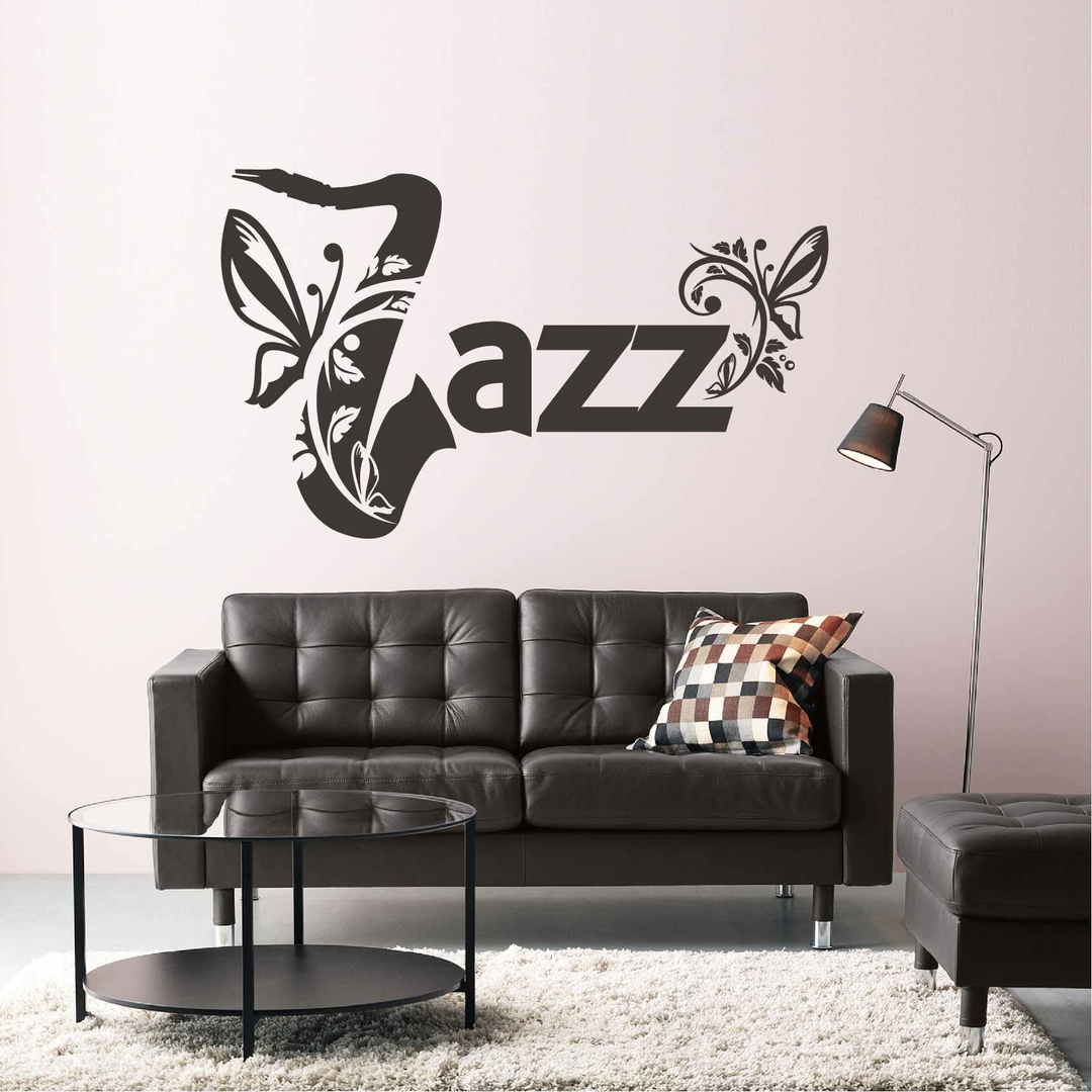 Stickers Jazz - Autocollant muraux et deco