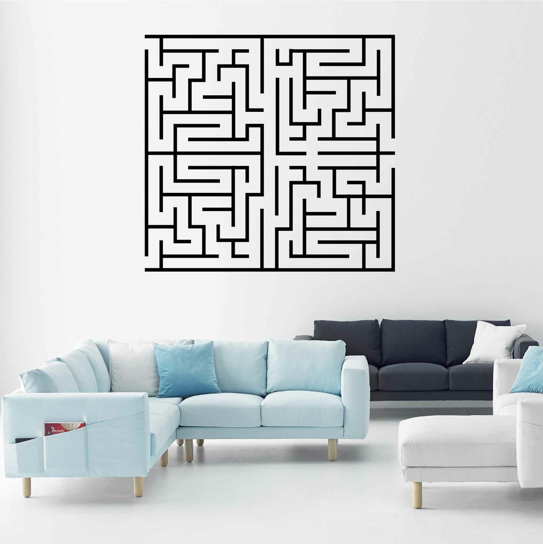 Stickers Labyrinthe - Autocollant muraux et deco