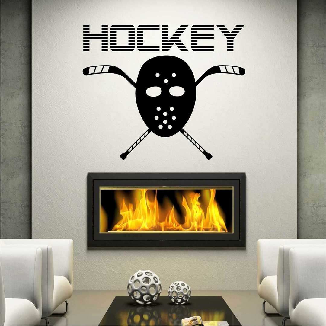 Stickers Hockey - Autocollant muraux et deco