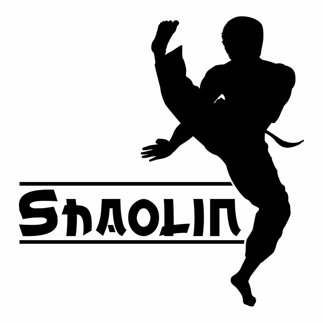 Stickers Shaolin - Autocollant muraux et deco
