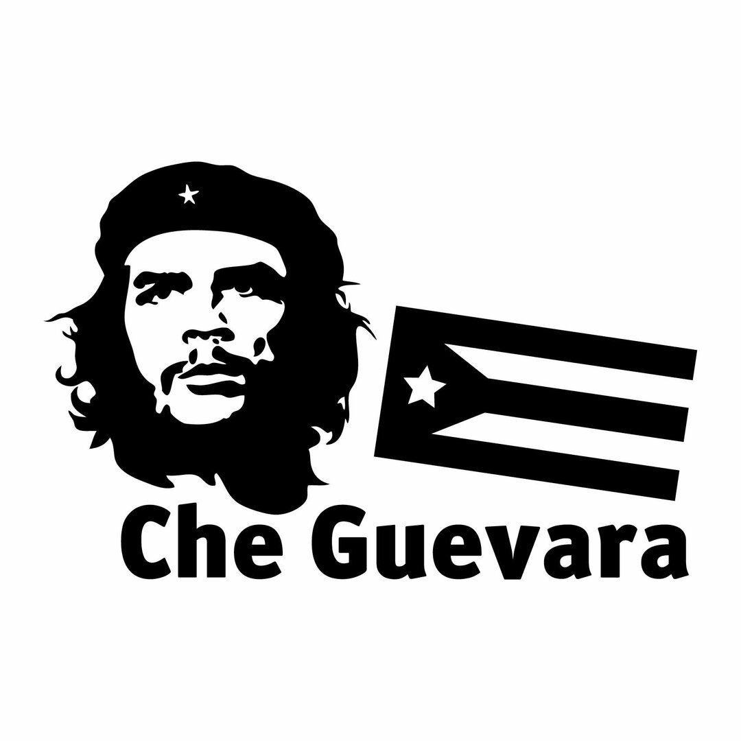 Stickers Che Guevara - Autocollant muraux et deco